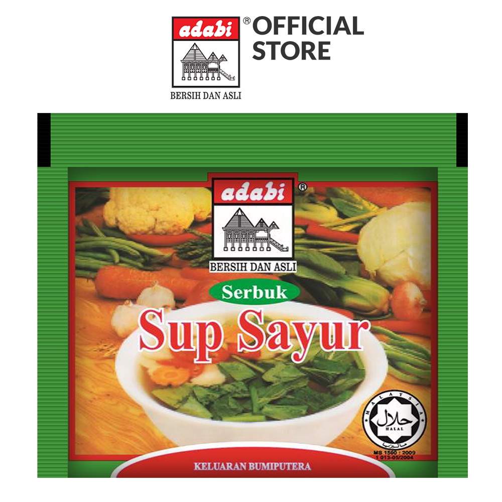 ADABI Vegetable Soup Powder 20g | Shopee Singapore