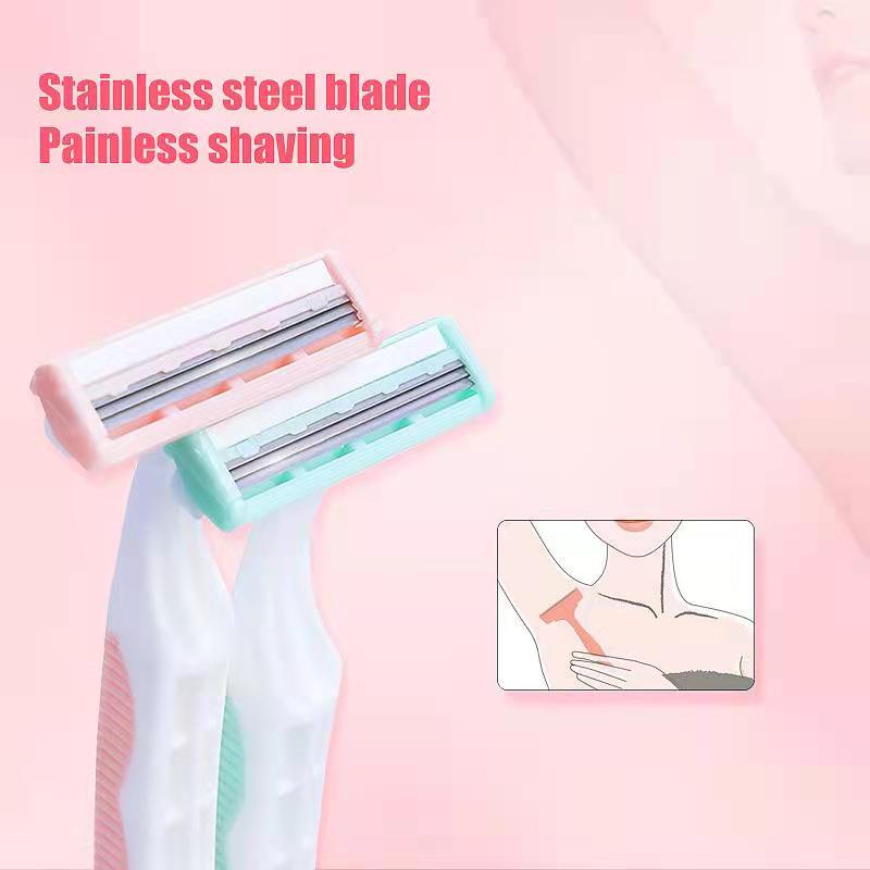 Ms. manual shaving knife, leg hair, armpit hair, razor, shaver, three ...