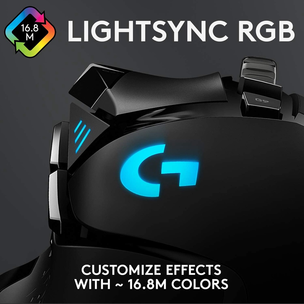 Logitech G502 HERO High Performance RGB Gaming Mouse with 11 ...