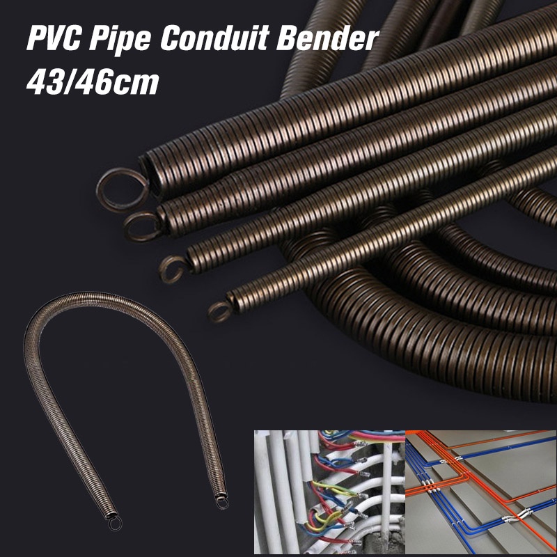 43/46cm Spring Pipe PVC Pipe Conduit Bender Eliminates Need for Heating ...