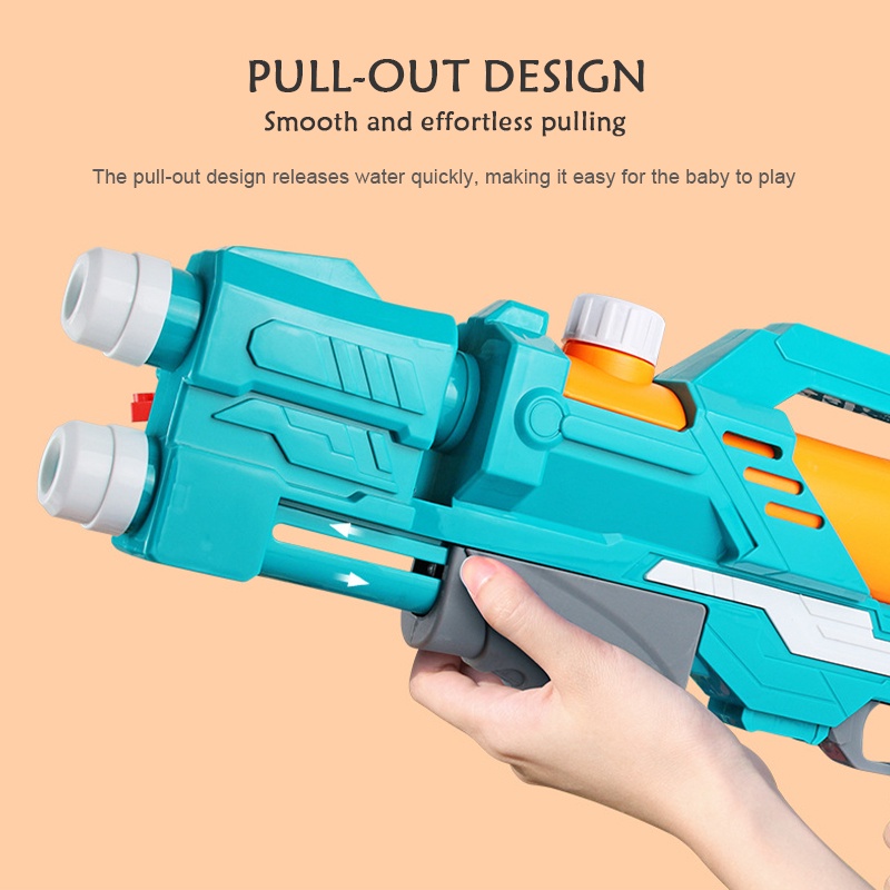 50cm Double nozzle Space water gun pistol air High Pressure water gun ...