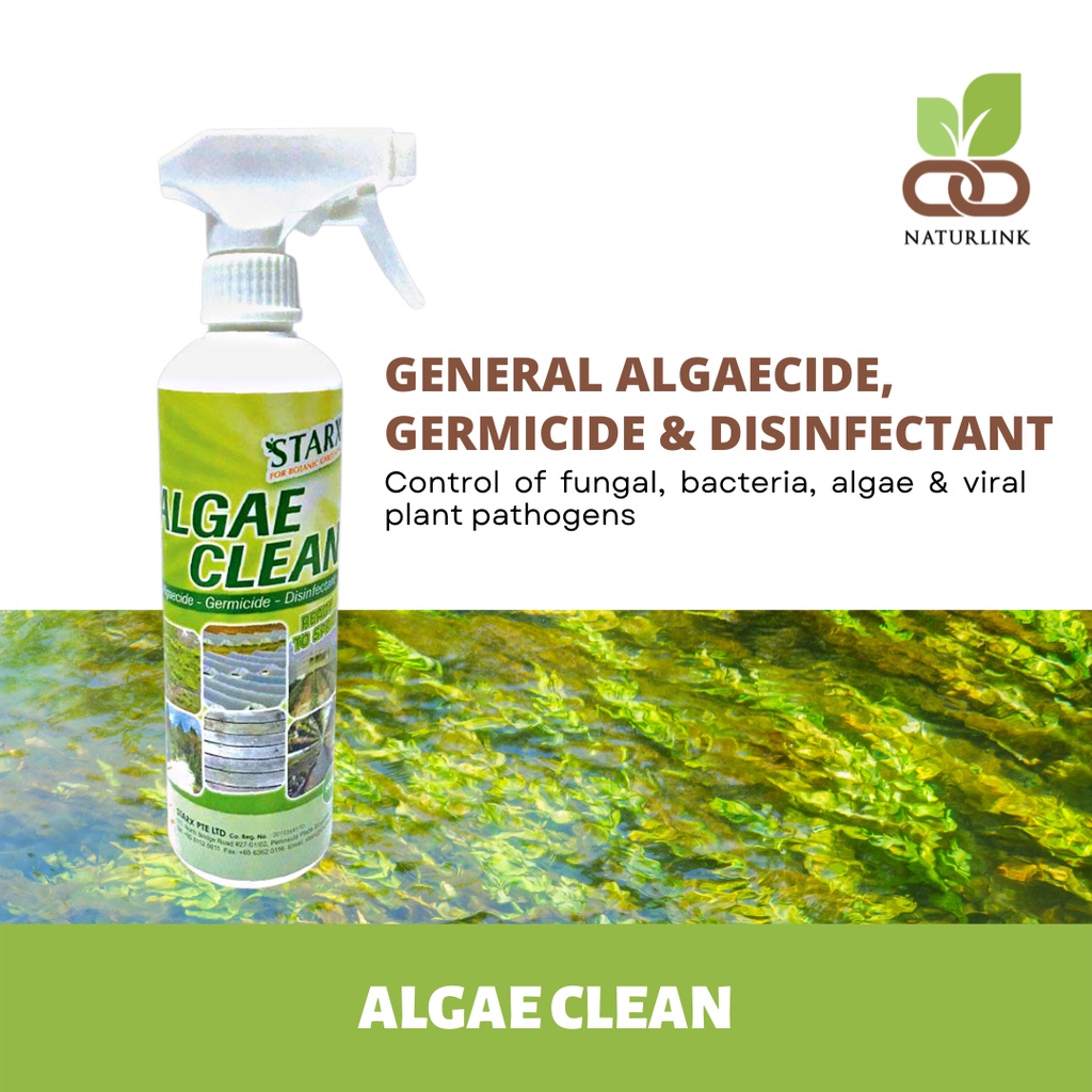 STARX ALGAE-CLEAN | Algaecide - Germicide - Disinfectant Ready to Spray ...