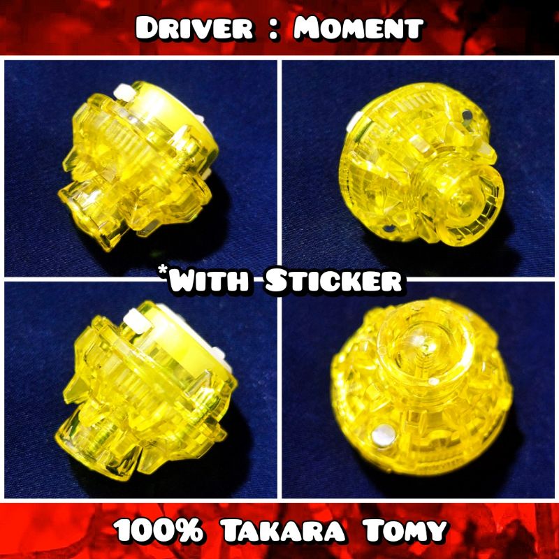 Driver Moment - Yellow ( Beyblade Takara Tomy ) | Shopee Singapore