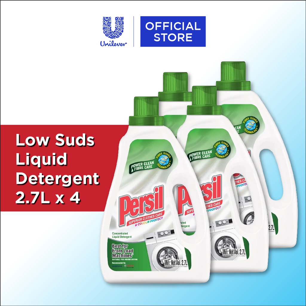 [Bundle of 4] Persil Superior Clothes Care Fibre Intelligent Low Suds ...
