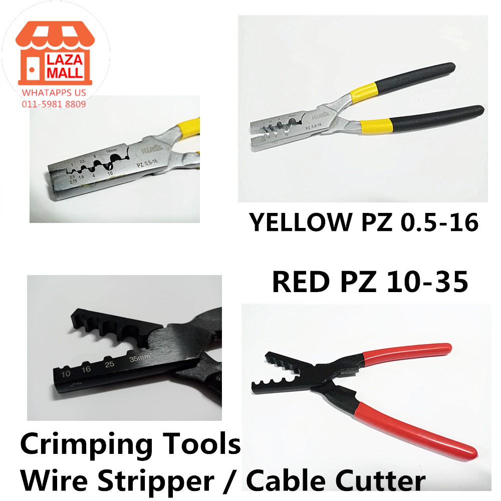 CABLE LINK Crimping Tools Wire Stripper Cable Cutter Plier Cable ...