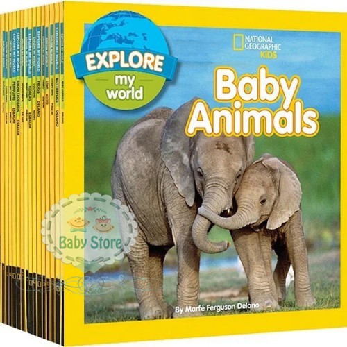 National Geographic Kids Explore My World (18 books Set) | Shopee Singapore