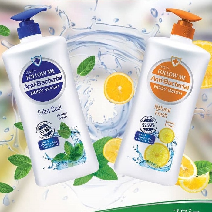 Follow Me Body Wash Anti-Bacterial 1000ml | Shopee Singapore