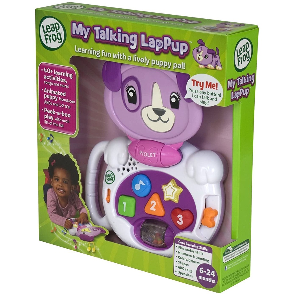 Leapfrog My Talking Lappup (violet) | Shopee Singapore