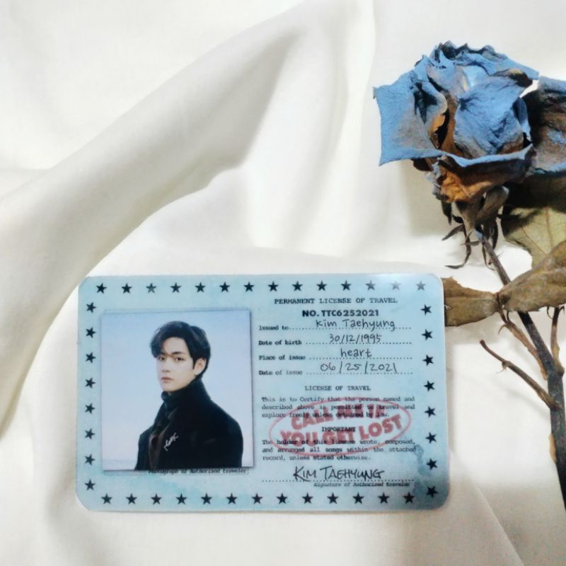 Print PREMIUM PVC ID CARD PVC BTS/NCT/EXO/KPOP MEMBER (Can Be CUSTOM ...