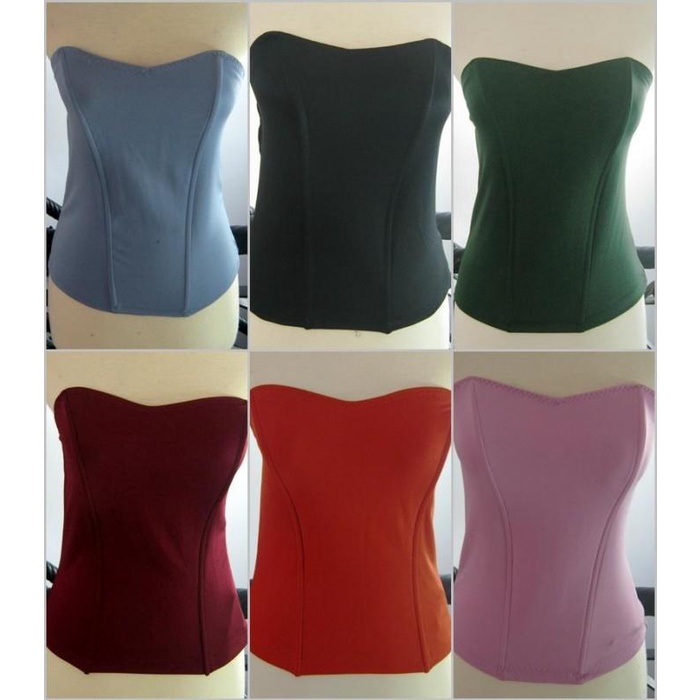 Yoza | Camis Bustier Inner Corset Kebaya | Shopee Singapore