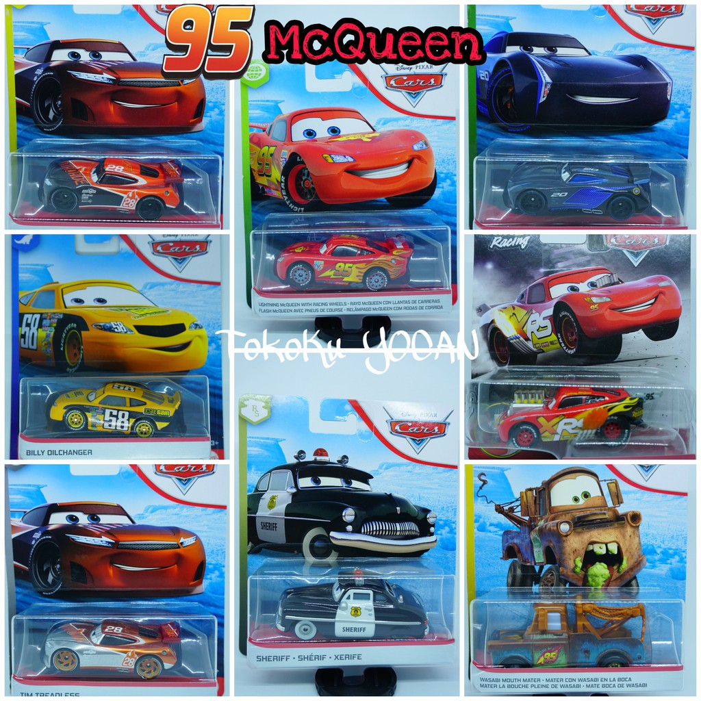 Disney CARS McQueen Wasabi sheriff Car Edition ORIGINAL DISNEY PIXAR ...