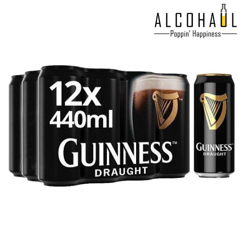 Guinness Draught 12 x 440ml | Shopee Singapore