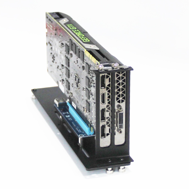 Vertical 90 placement bracket Graphics card holder DIY GPU card base ...