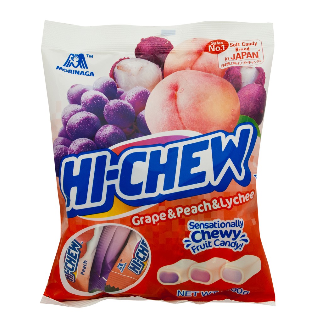 HI-CHEW GRAPE/ PEACH/ LYCHEE (12 X 100G) | Shopee Singapore