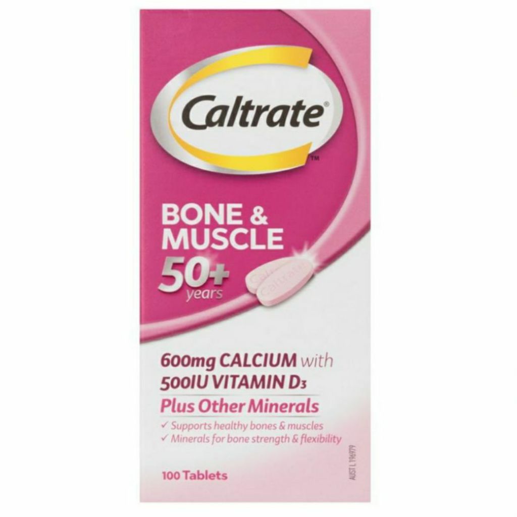 Caltrate Bone & Muscle 50+ 100 Tablets | Shopee Singapore