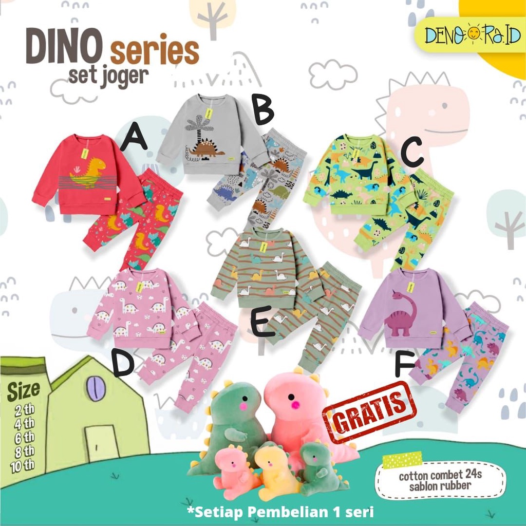 CHILDREN'S SLEEPING SET/SLEEPING CLOTHES SET/LONG CLOTHES SET | Shopee ...