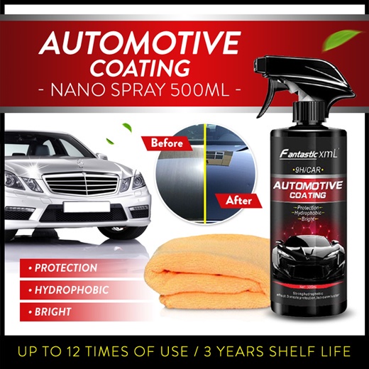 500ML Automotive Ceramic Nano Coating Liquid Coatin Nano Hydrophobic ...