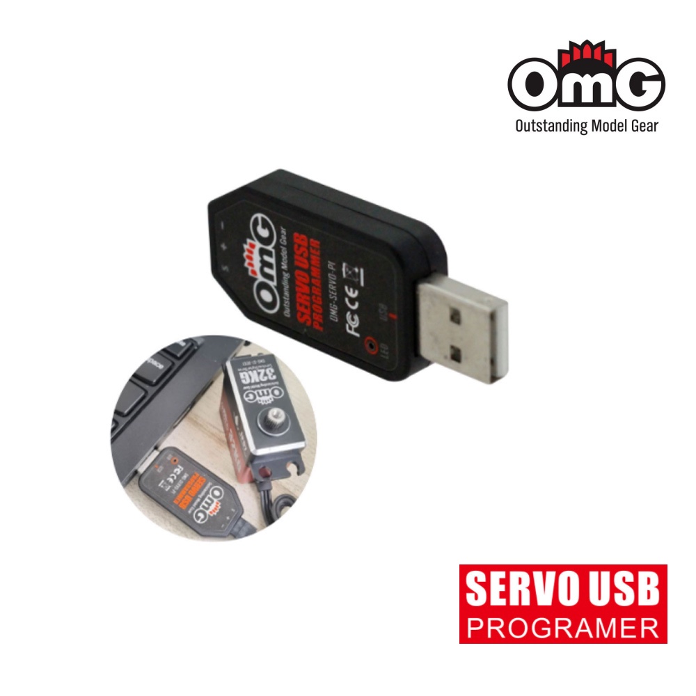 OMG CM09S Servo USB Programmer OMG-SERVO-P1 USB Setting card free ...