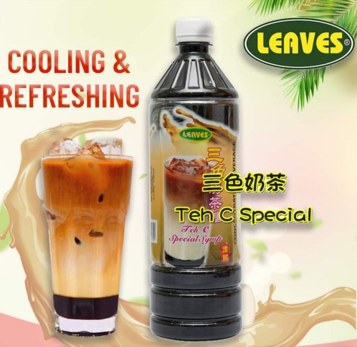 Teh c special syrup Leaves Juice 3 Layer Tea Syrup/Sirap 3 layer milk ...