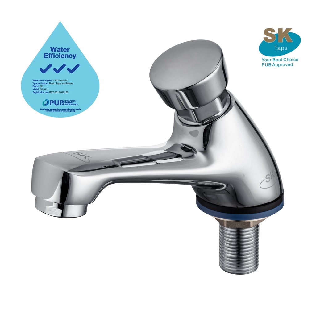 SK TAPS Auto Self Closing Tap PUB Approved | Shopee Singapore