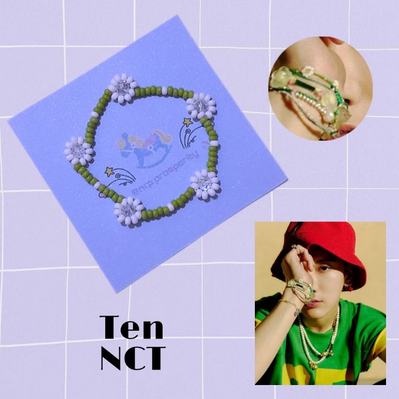 Korean idol Bracelet/Kpop idol bracelets (Ten NCT) | Shopee Singapore