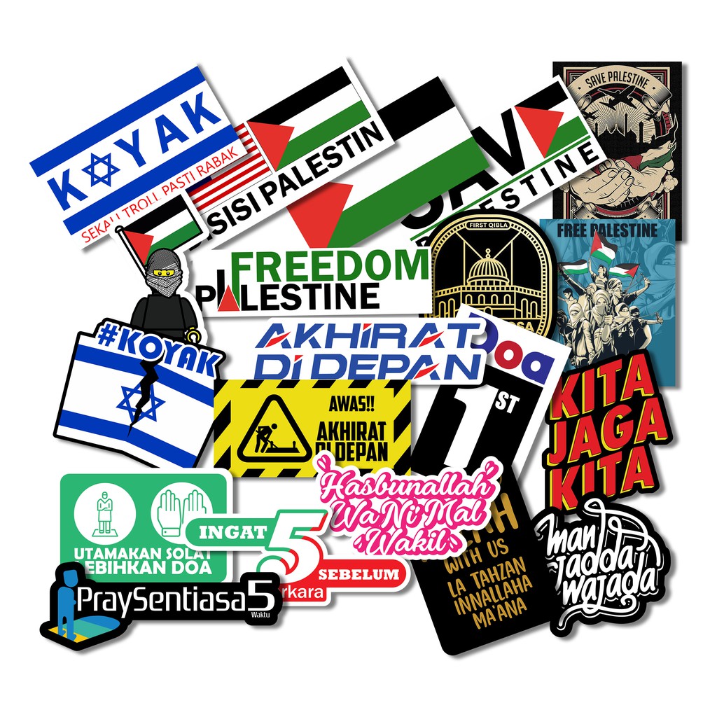 Sticker SE (2) Palestine, Islamic Quote | Shopee Singapore
