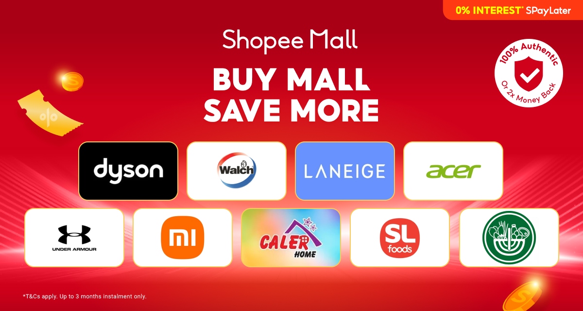 Official Shops & Deals in Singapore | Shopee Mall