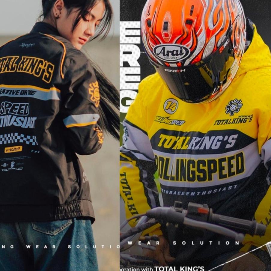 Rollingspeed Jacket x Total Kings Free Sticker | Shopee Singapore