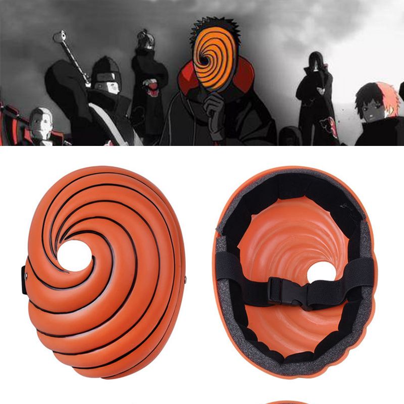 Mask Obito Orange Tobi Obito Uchiha Naruto Cosplay Anime Japanese ...