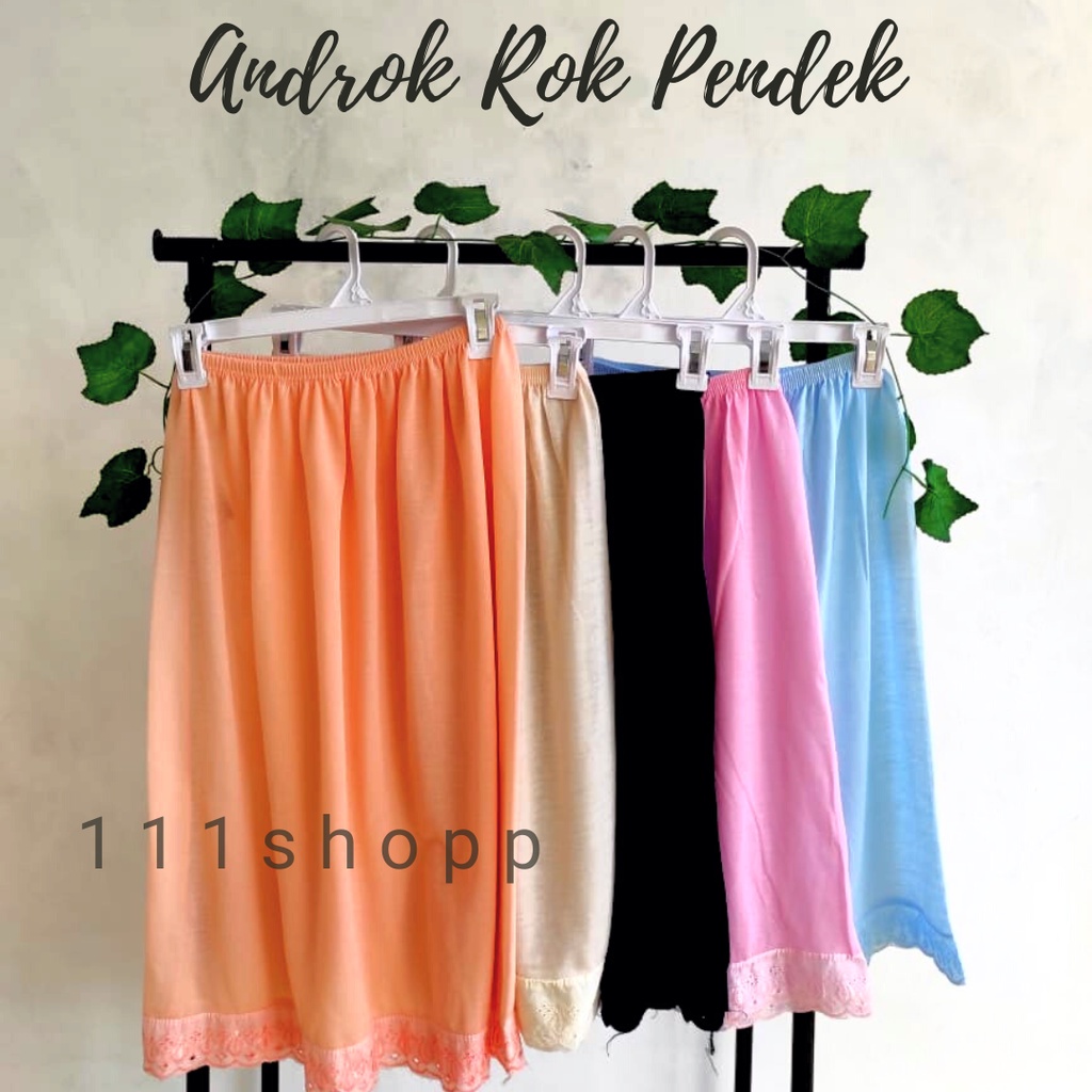 Androk WOMEN'S SHORT UNDERWEAR SKIRT SIZE XL XXL 3L Color Handrok | Shopee Singapore