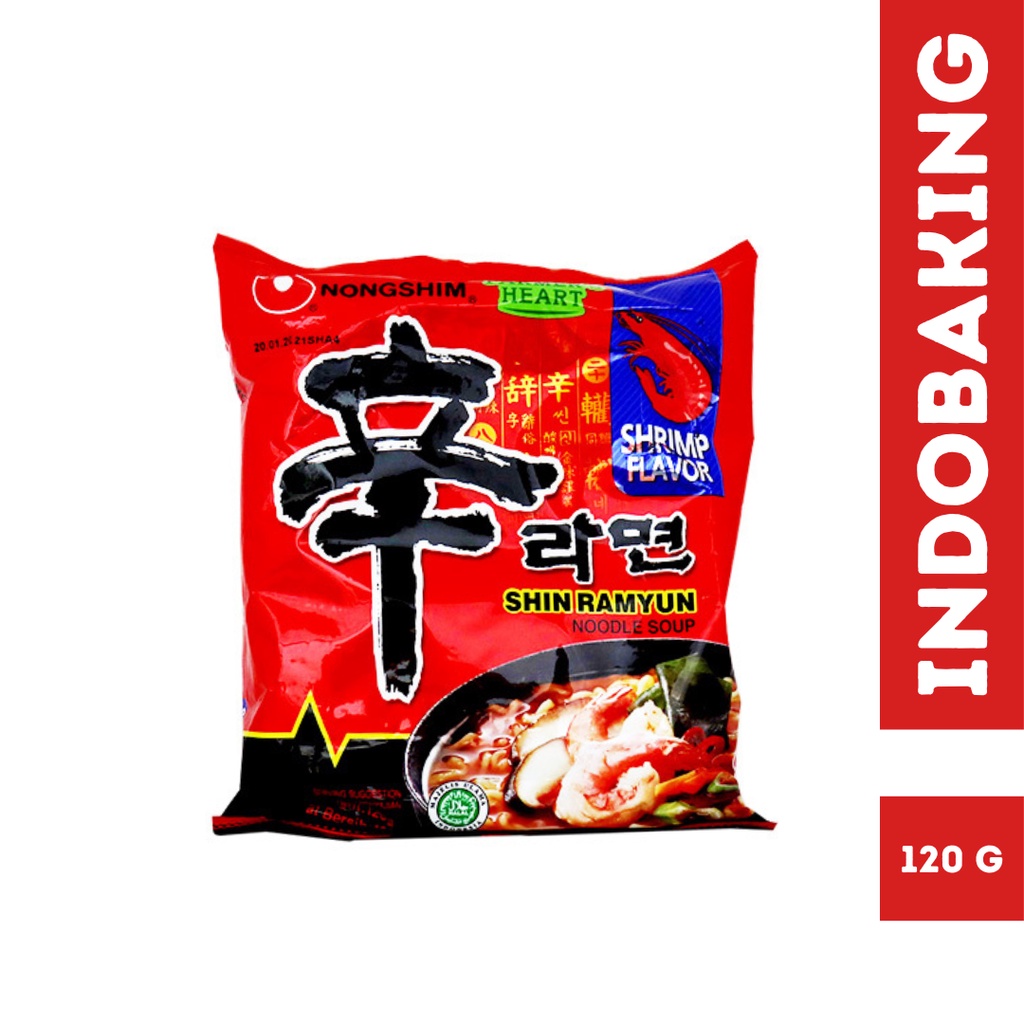 Nongshim Shin Ramyun Shrimp Instant Ramen Noodles Korean Ramyeon Shrimp ...