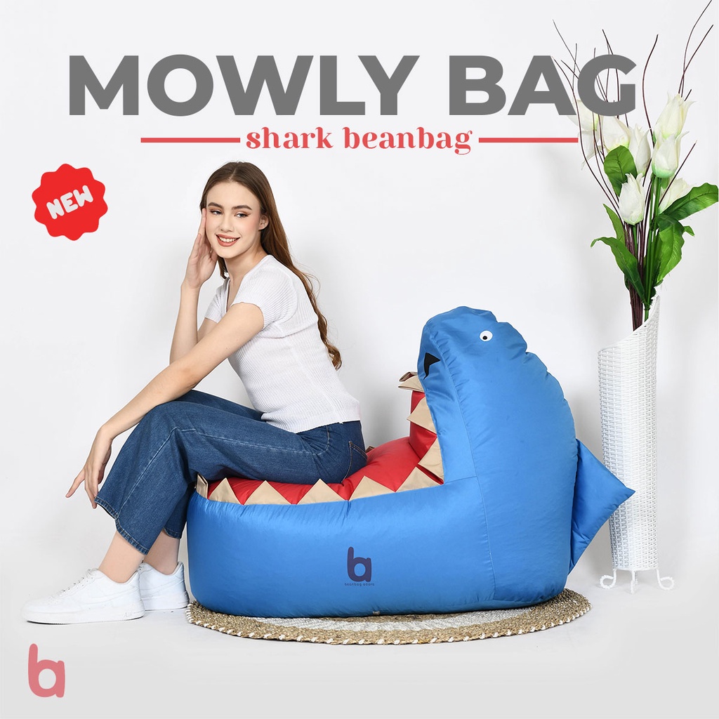 Shark Sofa Bean Bag - Maystar Shark Beanbag | Shopee Singapore