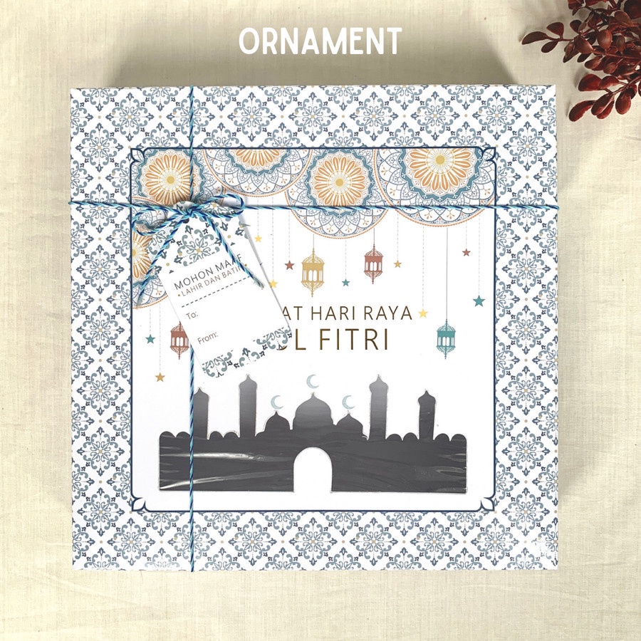 Eid/eid Cake Box Size 25x25x10 cm | Shopee Singapore
