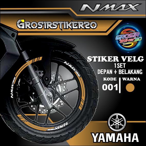 List Of Rims CUTTING Stickers YAMAHA NMAX/Sticker CUTTING LIST YAMAHA ...