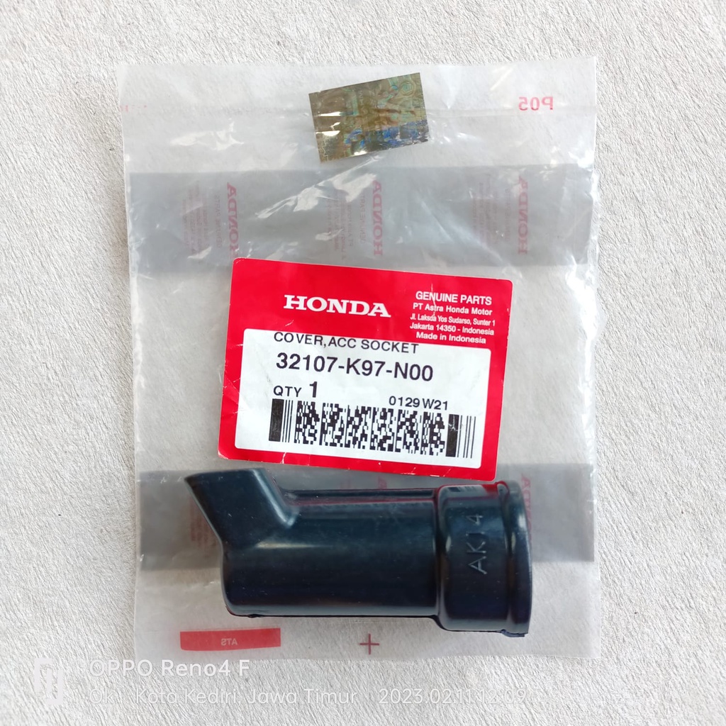 Rubber Cover-Cover Socket Charger-Cas Honda PCX-ADV 150-160 Ori AHM ...