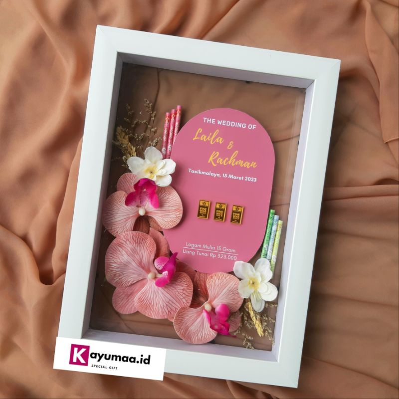 Custom ACRYLIC DOWRY FRAME / DOWRY FRAME | Shopee Singapore