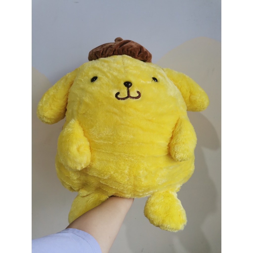Pompompurin Sanrio Jumbo Fluffy Plush Doll 55cm Brand Sega | Shopee ...