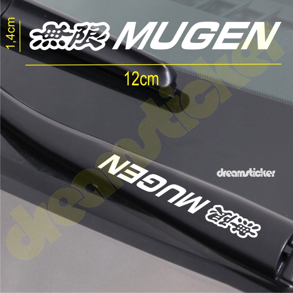 Mugen Car Wiper Sticker | Shopee Singapore