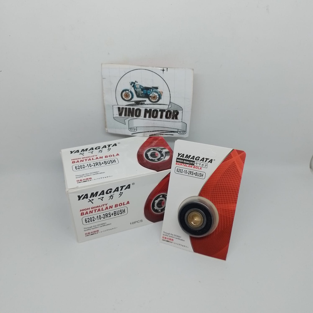Bearing TUB CVT NMAX AEROX 6202-10 2RS YAMAGATA BRASS BUSH. | Shopee ...