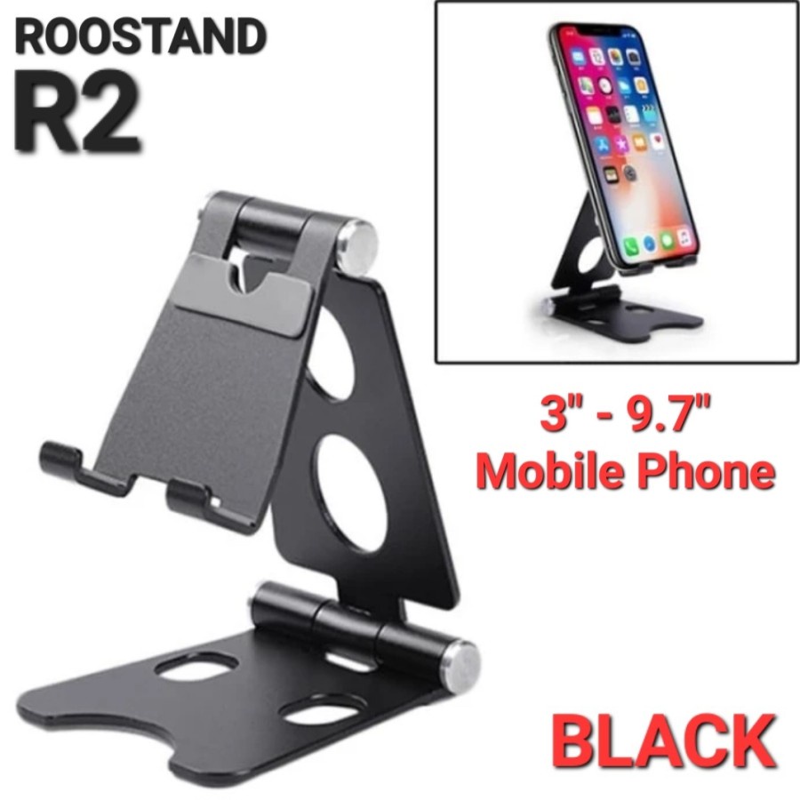 Roostand R2 Aluminum Alloy Mobile Desktop Tablet Stand 9.7-inch ...
