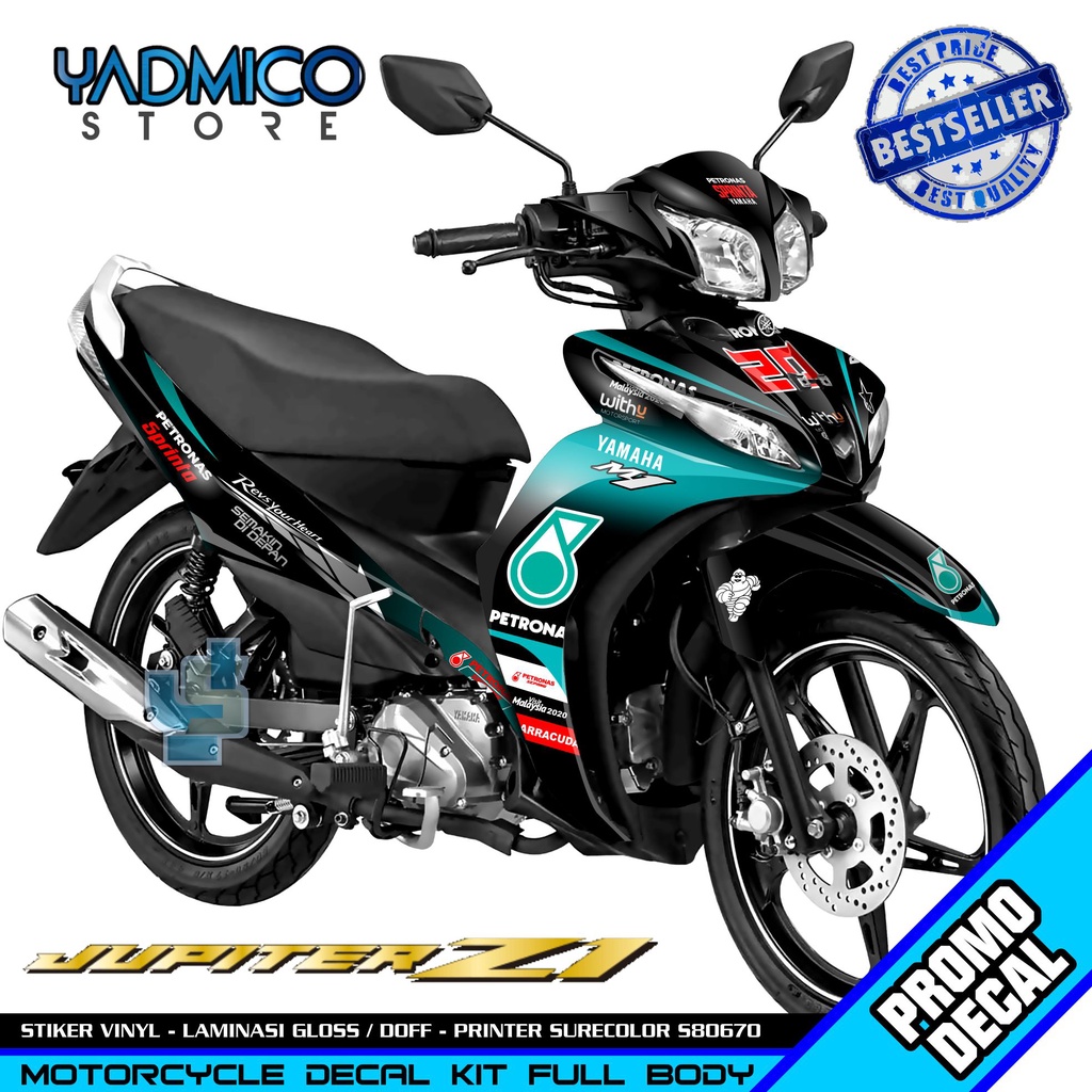 Jupiter Z1 Full Body Decal - Jupiter Z1 Full Body Motorcycle Sticker ...
