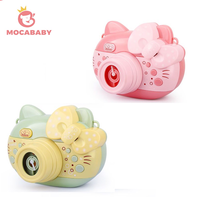 GANTUNGAN Mocababy Toy bubble Camera Electric bubble Camera Hello Kitty Toy bubble Soap Shape ...