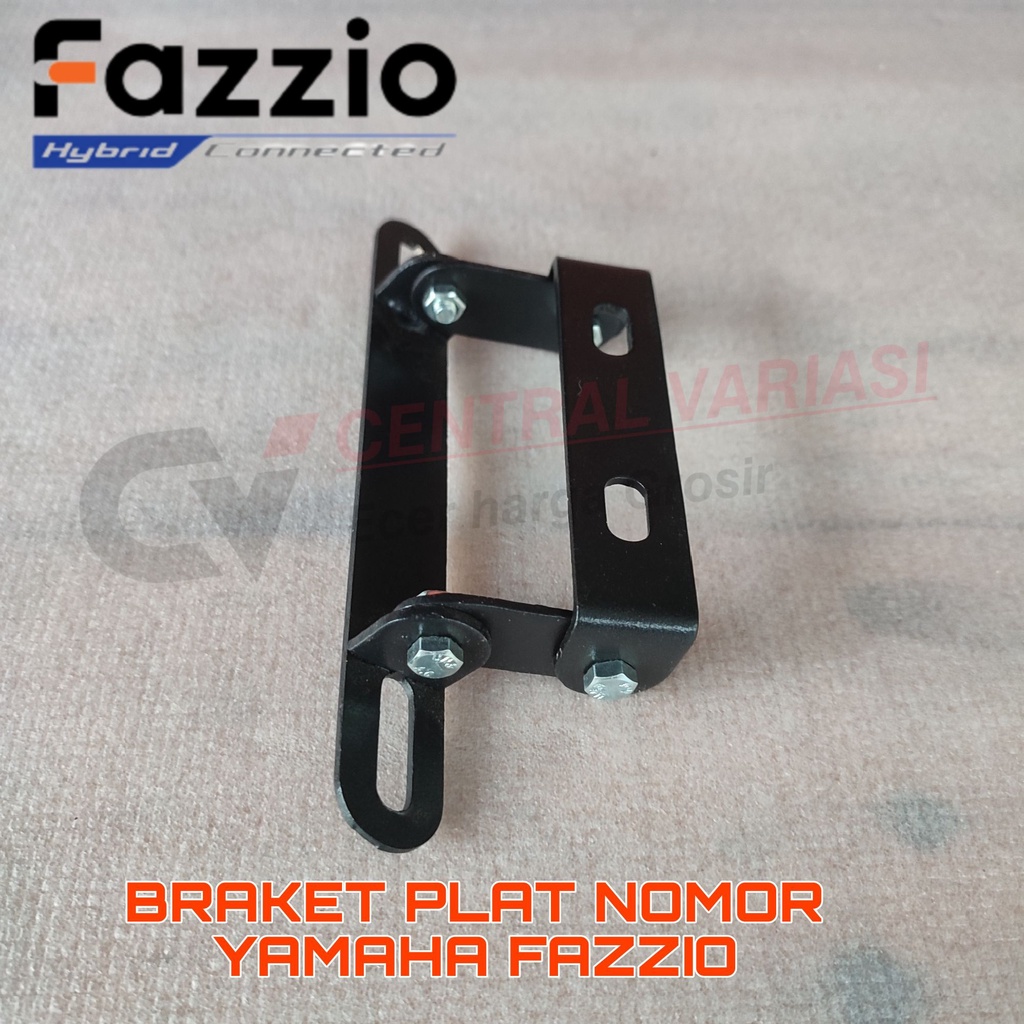 FAZZIO NUMBER PLATE BRACKET / YAMAHA FAZZIO NOPOL HOLDER / UNIVERSAL ...