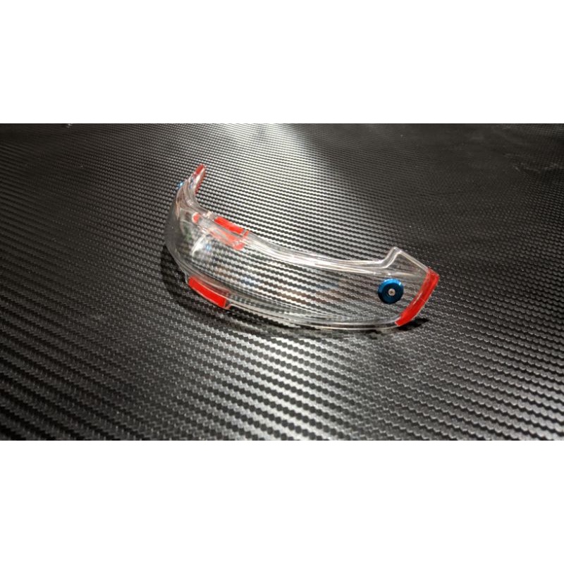 MOUNT PAD ARAI HELMET FRONT SPOILER ARAI HELMET PNP ASTRO RR4 RX7X ...