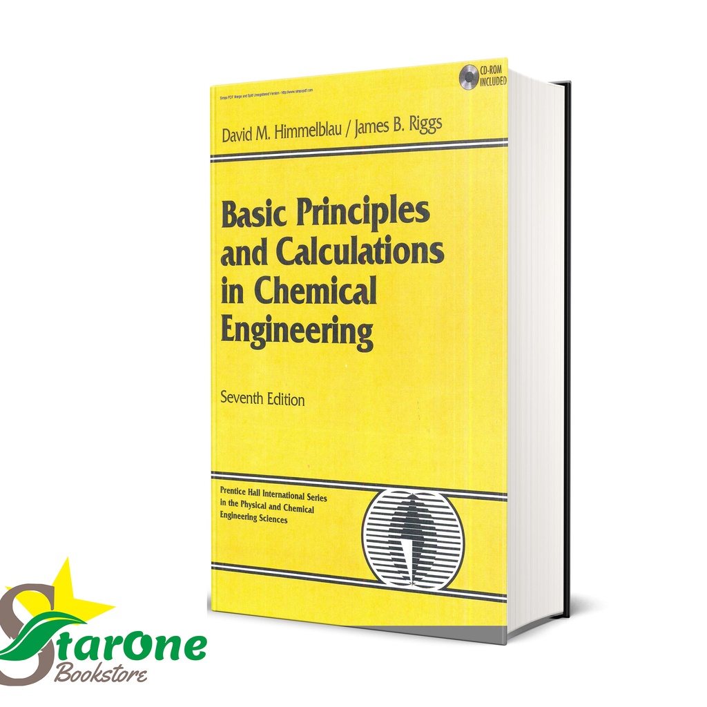 Basic Principles and Calculus in Chemical Engineering ( SEVENTH EDITION) | Shopee Singapore