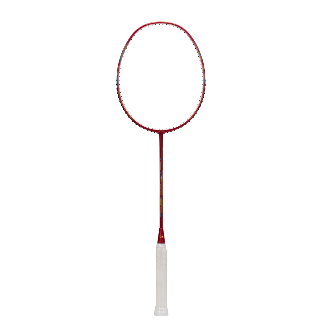 Li-ning Badminton Racket SS100 Superlite Dk.Red/White AYPS225-1 Bundle ...