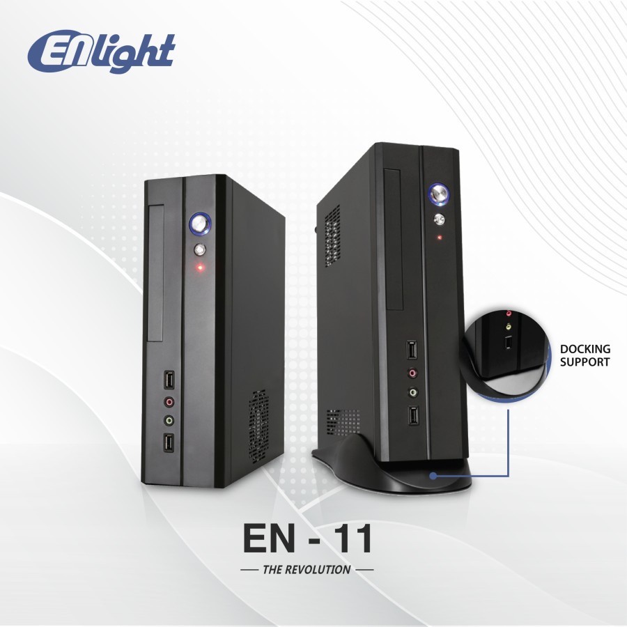 ITX Enlight EN-11 Mini PC Case Includes PSU Enlight Flex 150W | Shopee ...
