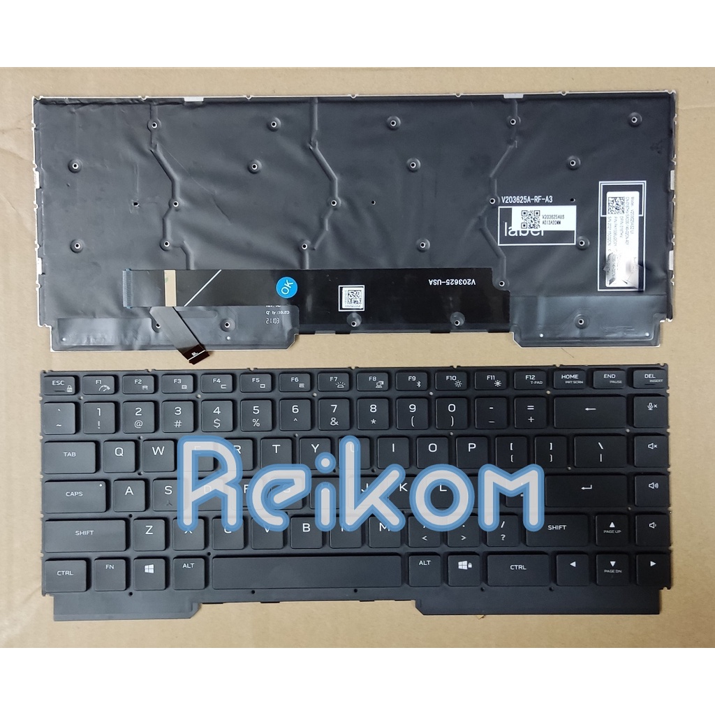 Dell Alienware M15 R5 R6 Keyboard | Shopee Singapore
