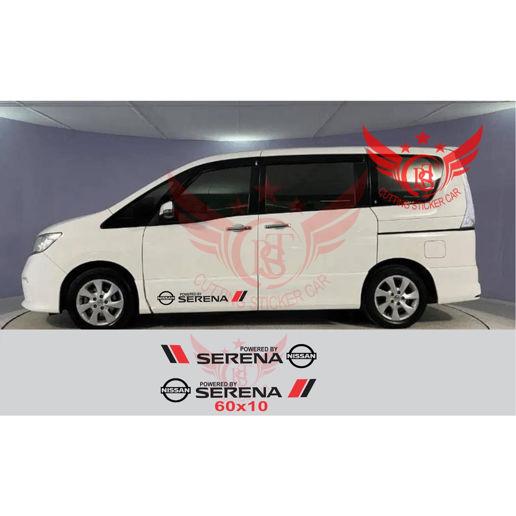 Serena Car sticker sticker powered by cutting sticker For nissan serena ...
