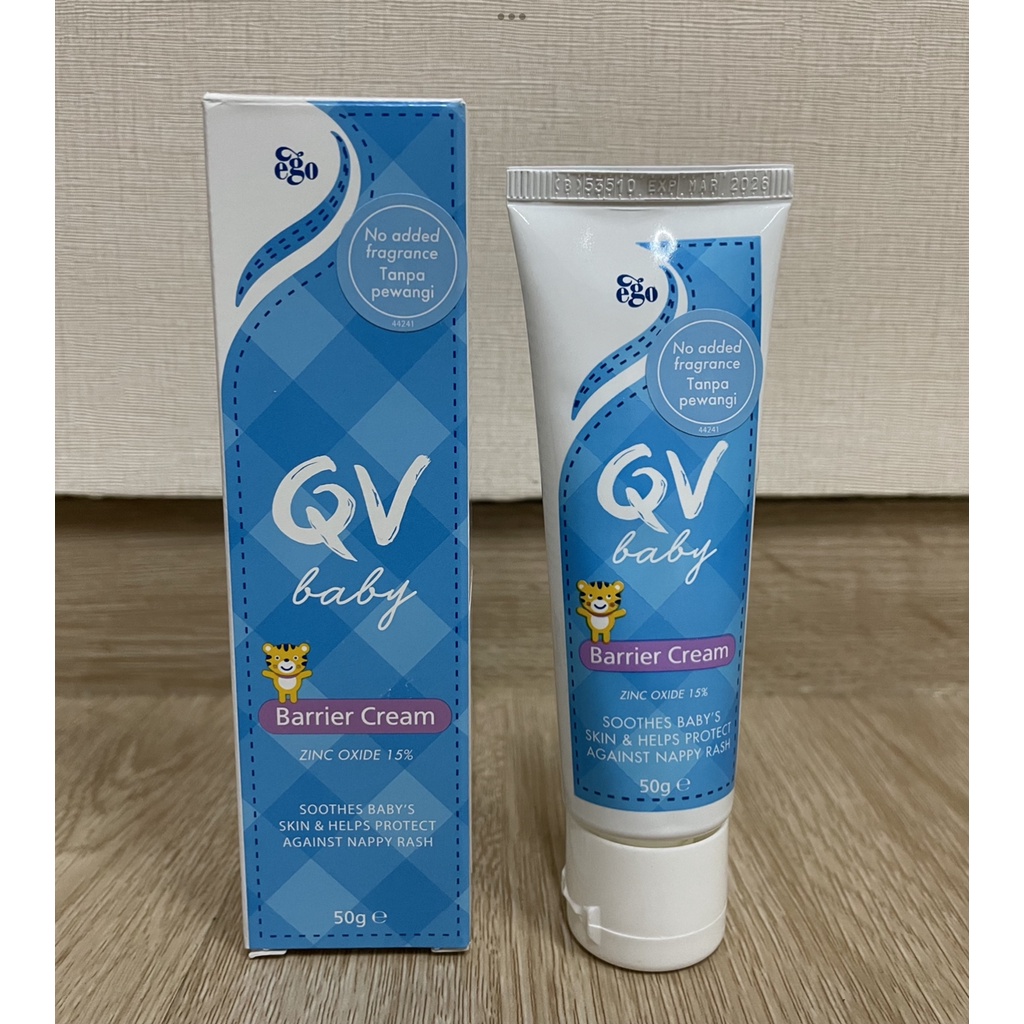 Qv Baby Barrier Cream / Baby rash Cream for sensitive skin (Travel ...